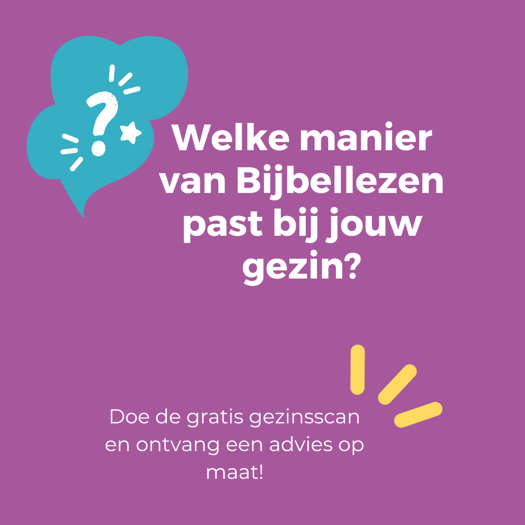 Wat doet Kind & Bijbel? Wij helpen ouders om hun kinderen met liefde ...